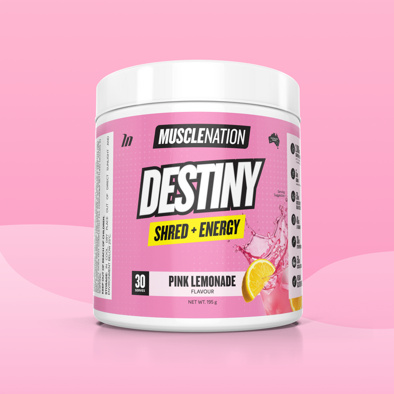 Pre-Workout - Gluten Free & No Tingles or Jitters - Destiny Burn ...